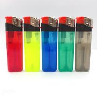 China Custom Disposable Gas Lighter 82.2x24.9x11.8mm OEM Logo Print Carton 43x26x27cm for sale