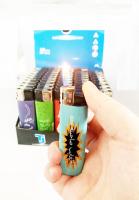 China Disposable Electronic Cigarette Lighter 78.4x22.9x11mm ABS AS for Libya Export for sale