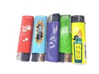 China Disposable Electronic Cigarette Lighter 78.4x22.9x11mm ABS AS for Libya Export for sale
