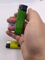 China Disposable Electronic Cigarette Lighter 78.4x22.9x11mm ABS AS for Libya Export for sale
