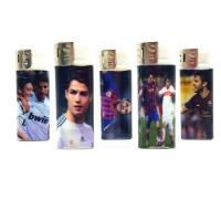 China Plastic Disposable Electric Gas Lighter DY-818 Mini 63.2mm for Cigarette Distribution for sale