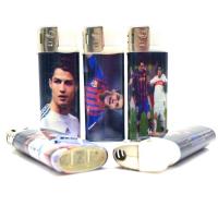 China Plastic Disposable Electric Gas Lighter DY-818 Mini 63.2mm for Cigarette Distribution for sale