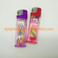 China DY-588 Transparent Five Colors Kitchen Gas Lighter 82.2mm Durable Disposable or Refillable for sale