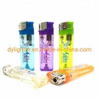 China Refillable Cigarette Lighter DY-588 82.2mm ABS AS Custom Print OEM for sale