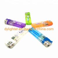 China Refillable Cigarette Lighter DY-588 82.2mm ABS AS Custom Print OEM for sale