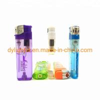China Refillable Cigarette Lighter DY-588 82.2mm ABS AS Custom Print OEM for sale