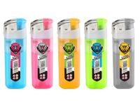 China Custom Logo Refillable Electric Lighter Flameless Smoking Kitchen 81.7x24x11.4mm for sale