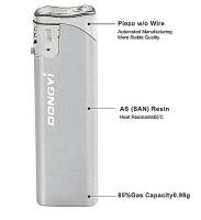 China Hunan Dongyi DY-069 Electric Gas Lighter ISO9994 80.1mm ABS Kitchen Lighter for sale