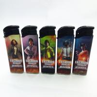 China Hunan Dongyi DY-1702 Electric Gas Lighter ISO9994 81x24.8x9mm Custom Logo for sale