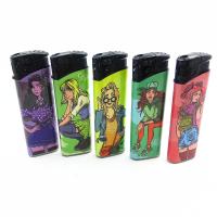 China EUR Classic Fashion Electric Gas Lighter DY-026 81.1x24.5x11.5mm ISO9994 Certified for sale