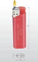 China EUR Standard Electric Gas Lighter DY 026 Refillable 81.1x24.5x11.5mm ISO9994 for sale