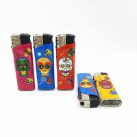 China EUR Standard Electric Gas Lighter DY 026 Refillable 81.1x24.5x11.5mm ISO9994 for sale