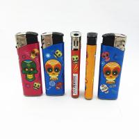 China EUR Standard Electric Gas Lighter DY 026 Refillable 81.1x24.5x11.5mm ISO9994 for sale