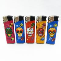 China EUR Standard Electric Gas Lighter DY 026 Refillable 81.1x24.5x11.5mm ISO9994 for sale