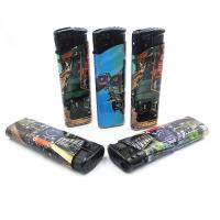 China Electric Gas Lighter DY-026 ISO9994 Certified 81.1mm ABS AS Turbo Flame for sale