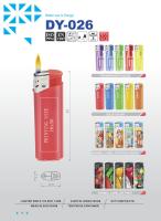 China Electric Gas Lighter DY-026 ISO9994 Certified 81.1mm ABS AS Turbo Flame for sale