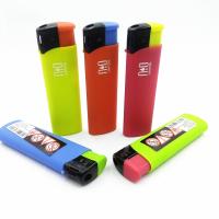 China EUR Standard Classic Electric Lighter DY-007 82mm ABS Gas Lighter ISO9994 for sale