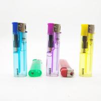 China Electronic Refillable Plastic Aluminum Valve Lighter 80mm DY-062 for India Market for sale
