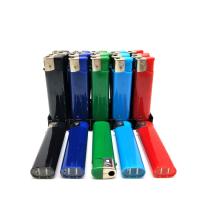 China Electronic Refillable Plastic Aluminum Valve Lighter 80mm DY-062 for India Market for sale