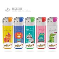 China Dongyi EUR Standard Plastic Electric Cigarette Lighter 8.2cm Child Resistant for sale