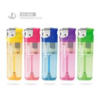 China Dongyi EUR Standard Plastic Electric Cigarette Lighter 8.2cm Child Resistant for sale