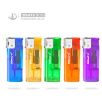 China Refillable Electronic Lighter DY-818 ABS AS 6.32cm Stable Ignition Cigarette Lighter for sale