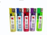 China Electronic Slim Cigarette Lighter DY-062 Transparent Colors 81x20.3x11.6mm 1100ctns FCL for sale