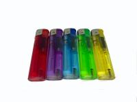 China Electronic Slim Cigarette Lighter DY-062 Transparent Colors 81x20.3x11.6mm 1100ctns FCL for sale