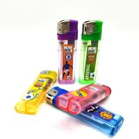 China Colorful Rechargeable Electric Gas Lighter Torch 8.17x2.4x1.14 cm Long Lasting for sale