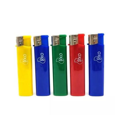 China Slim Jet Flame Lighter 80mm Refillable Disposable Leather Cigarette Lighter 18kgs N.W for sale