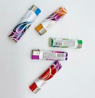 China Slim Transparent Color Electronic Cigarette Lighter 80x23.7x11.18mm N.W 18kgs for sale