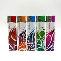 China Slim Transparent Color Electronic Cigarette Lighter 80x23.7x11.18mm N.W 18kgs for sale