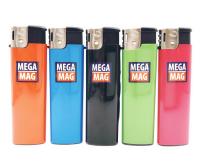 China ISO Refillable Mini Electric Gas Lighter 80mm ABS Cigarette Lighter for sale