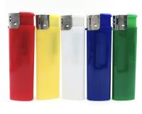 China ISO Refillable Mini Electric Gas Lighter 80mm ABS Cigarette Lighter for sale