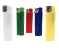 China ISO Refillable Mini Electric Gas Lighter 80mm ABS Cigarette Lighter for sale