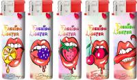 China Customized Kitchen Plastic Cigarettes Lighter with Transparent Design and Affordable for sale