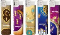 China Customized Kitchen Plastic Cigarettes Lighter with Transparent Design and Affordable for sale