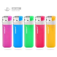 China Customization Plastic Label Cigarette Electric Lighter with Beautiful Colorful Design for sale