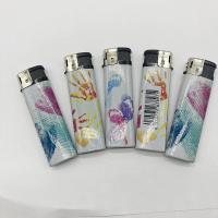 China Dongyi Custom Pattern Butane Torch Cigarette Electric Lighter Samples US 0.01/Piece for sale