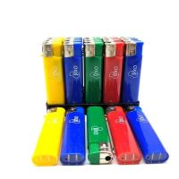 China Custom Logo Electric Gas Lighter 8.1x2.03x1.16cm Slim Candle Lighter for Printing for sale