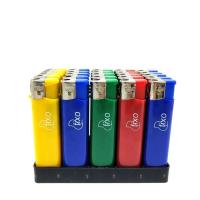 China Custom Logo Electric Gas Lighter 8.1x2.03x1.16cm Slim Candle Lighter for Printing for sale