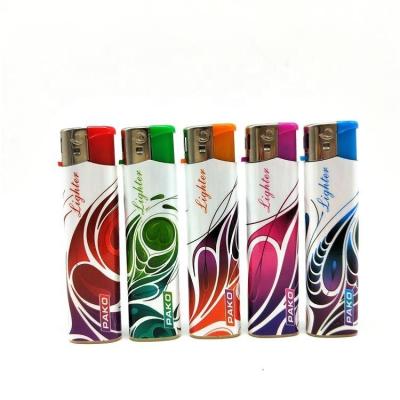 China Plastic Disposable Electric Gas Lighter 8.1cm ABS AS Custom Logo OEM DY-062 for sale