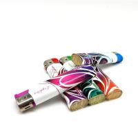 China Plastic Disposable Electric Gas Lighter 8.1cm ABS AS Custom Logo OEM DY-062 for sale
