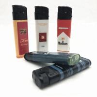 China Custom Electric Disposable Lighter 8.17x2.4x1.14cm Wrapped Sticker for Souvenir Gift for sale