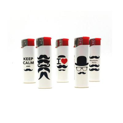 China Customizable Cigarette Electric Lighter with Plastic Wrapped Sticker 's Best for sale