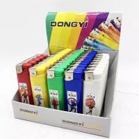 China Refillable Butane Gas Electric Lighter PVC Shrink Design 17kgs N.W for Cigarette and Candle for sale