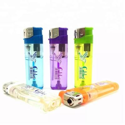 China Customized Logo Refillable Electric Lighter 82.2mm Bigger Size for Africa for sale