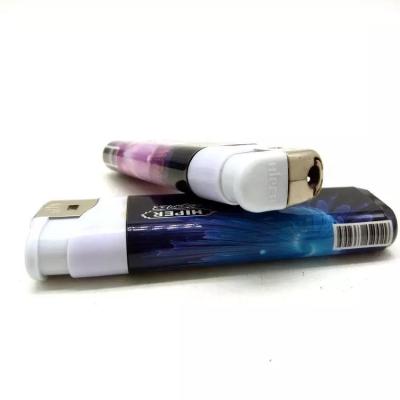 China DY-588 Plastic Lighter 82.2mm Bigger Size Wholesale AS ABS Material for sale