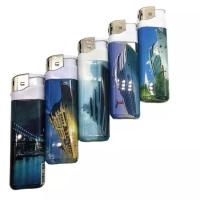 China DY-588 Plastic Lighter 82.2mm Bigger Size Wholesale AS ABS Material for sale