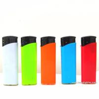 China Custom Label Disposable Smoking Lighter ABS 8.1cm Cool Dog Design Dongyi for sale